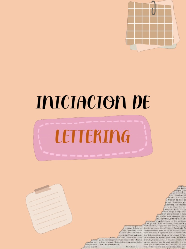 Iniciacion de Lettering | PDF