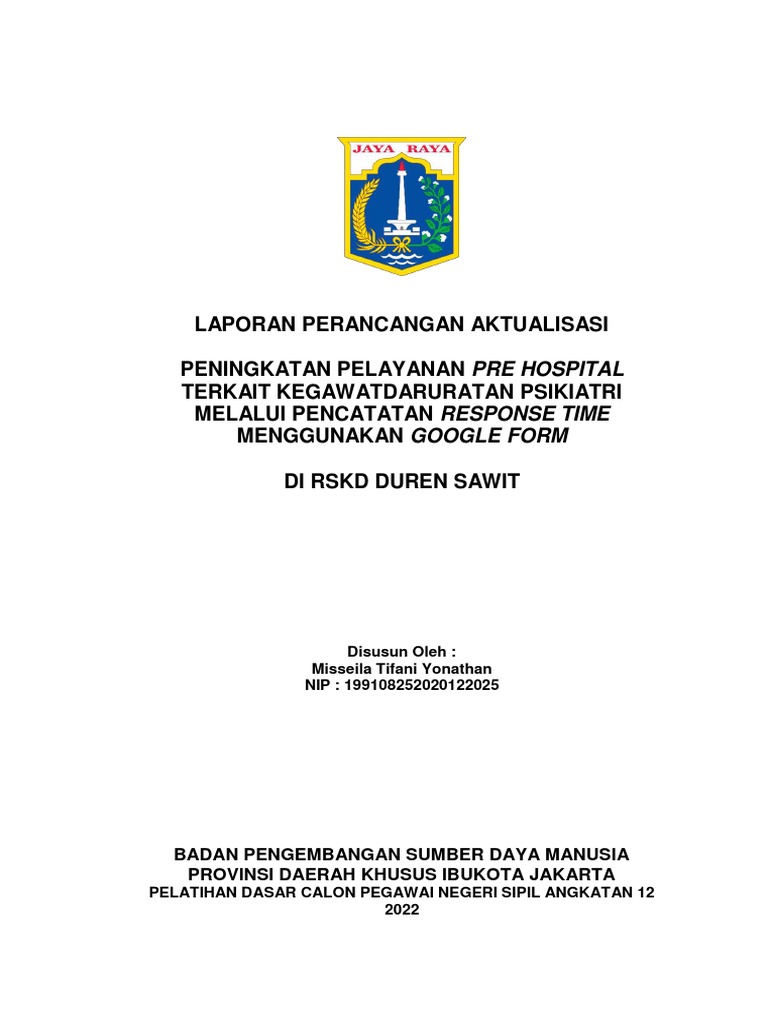 Contoh Rancangan Aktualisasi | PDF