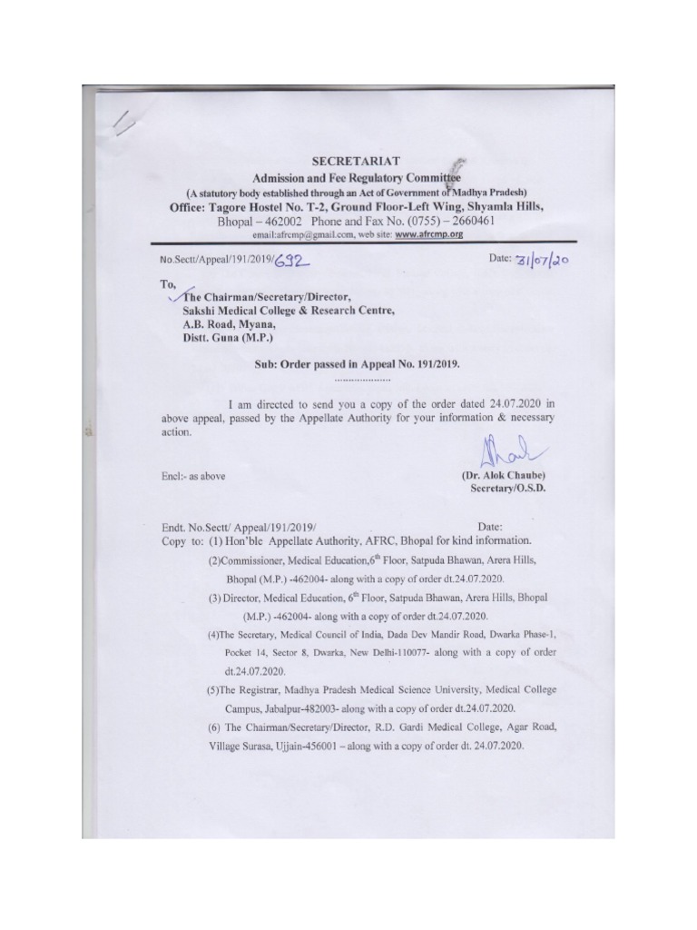 Sakshi Letter No.692 | PDF