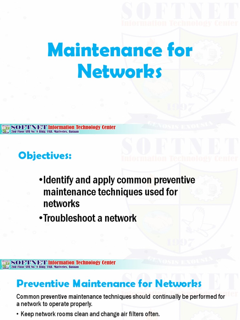 Lesson 4 Maintenance And Troubleshooting Pdf Computer Network Troubleshooting