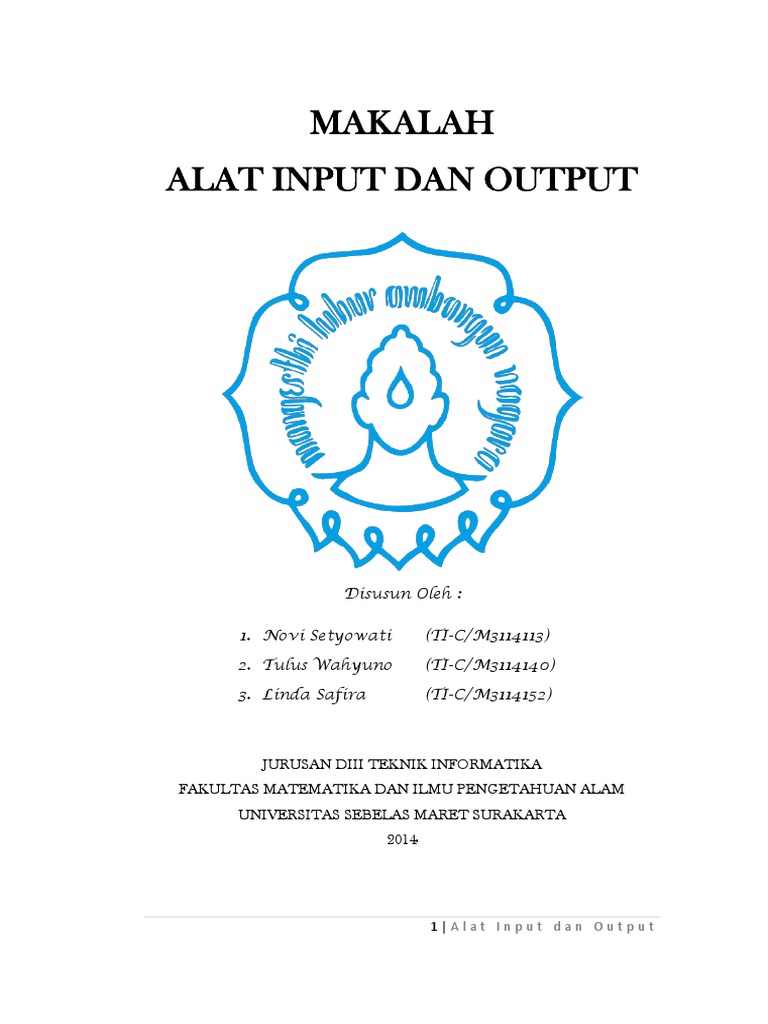 Perangkat Input Dan Output | PDF