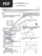 MSTE Civil Engineering Math Problems | PDF | Area | Triangle