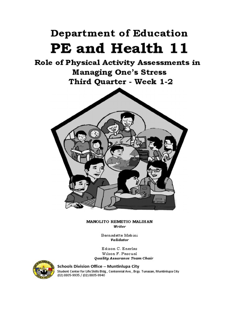 P.E. 2 Slem Third Quarter Module 1 Week 1 2 | Download Free PDF ...