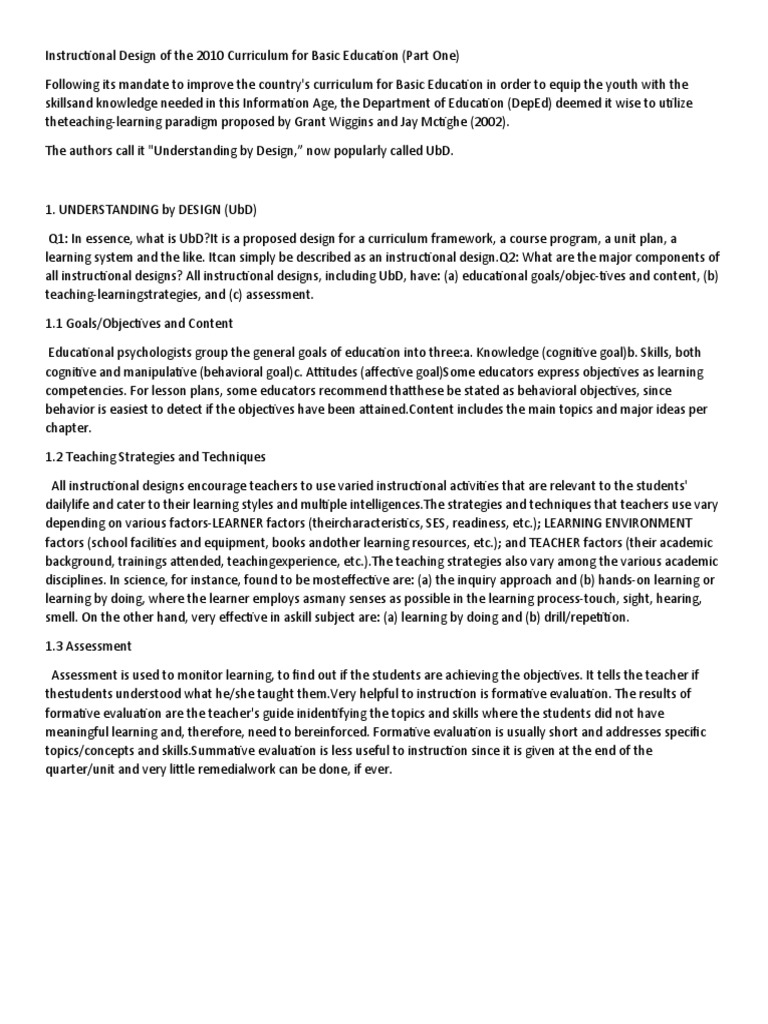 Efdt 1 | Download Free PDF | Lesson Plan | Learning