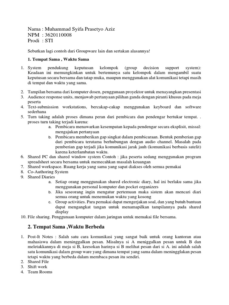 Groupware Pdf