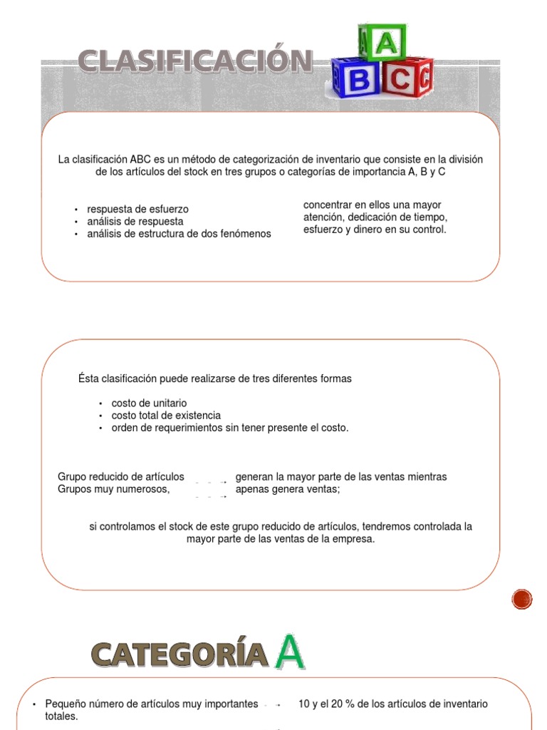 S6 - Modelo ABC | PDF | Inventario | Economias