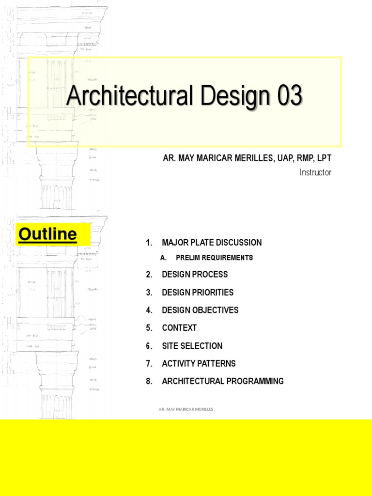 Design Process and Architectural Programming | PDF