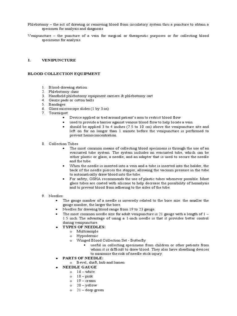 Blood Specimen Collection | PDF | Blood Plasma | Coagulation