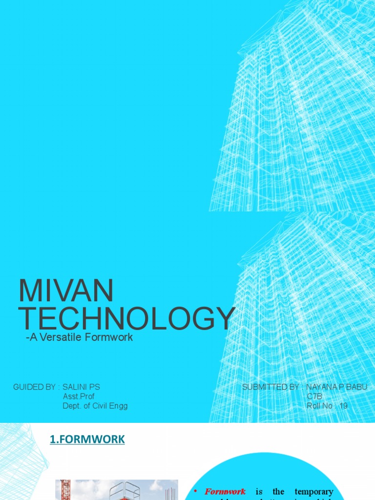 Mivan Technology | PDF | Concrete | Architectural Design