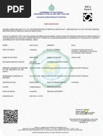 Declaration for Delayed Birth Registration | PDF