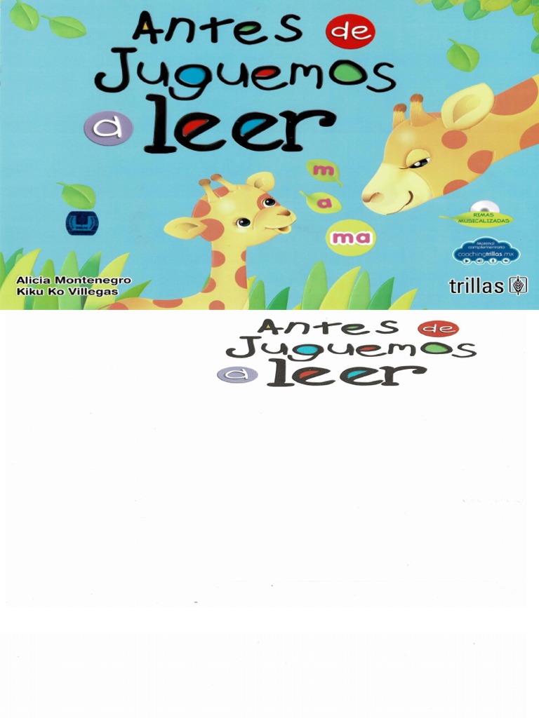 Antes de Juguemos A Leer | PDF