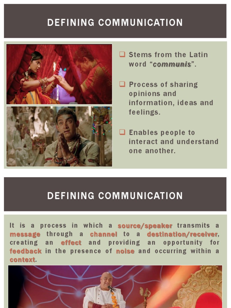 Universal Components of Communication | PDF | Communication | Nonverbal ...