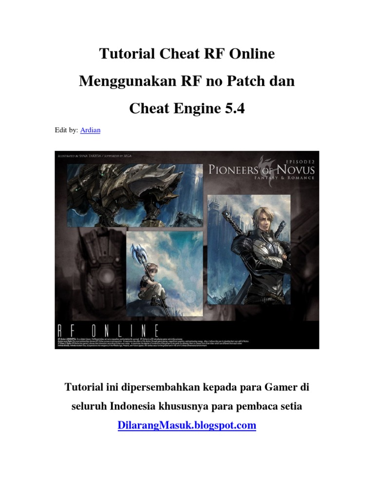 Tutorial Cheat RF Online | PDF