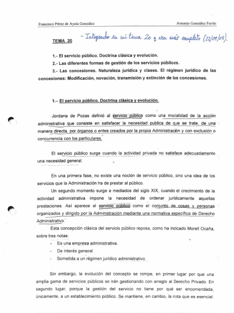 Tema Gestion Servicis Publicos | PDF