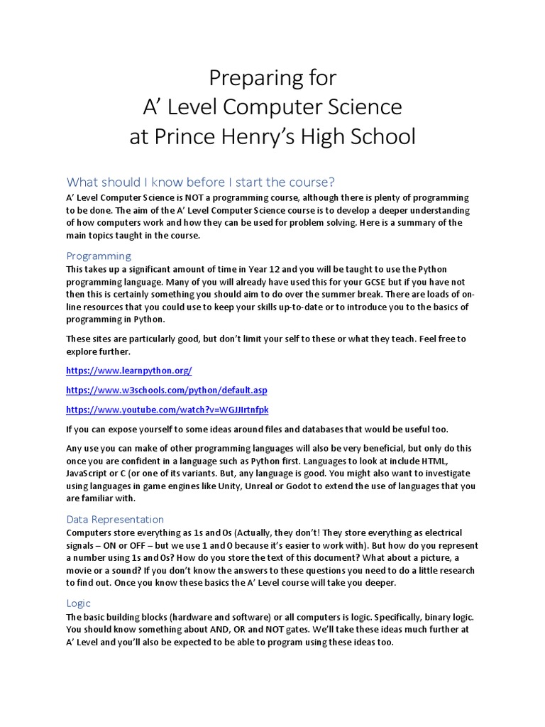 Computing Handbook 2021 22 Pdf Computer Programming Computer Science 6020