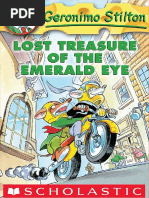 1 Geronimo Stilton 01 - Lost Treasure of The Emerald Eye | PDF