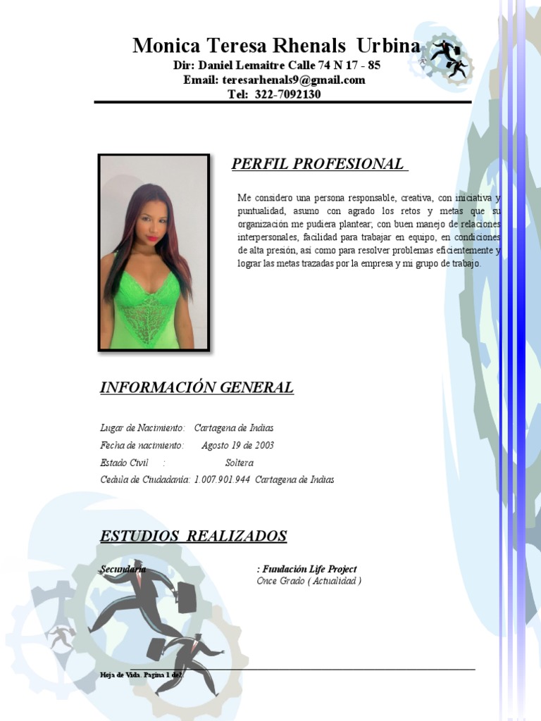 Monica Teresa Rhenals Urbina | PDF