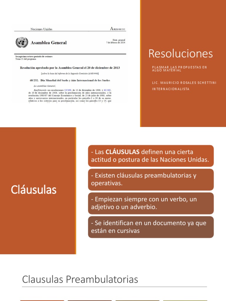 Resoluciones | PDF | Naciones Unidas | Relaciones internacionales