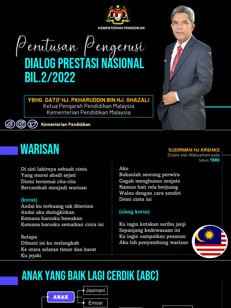 Dialog Prestasi Nasional 2025 | PDF
