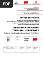 HDD Method of Statement | PDF | Tunnel | Civil Engineering