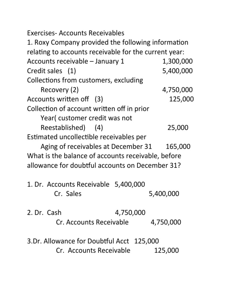 Accounts Receivable | PDF | Service Industries | Accounting