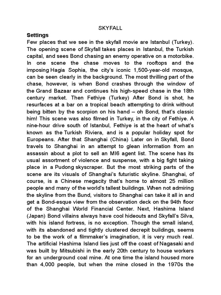 SKYFALL | PDF