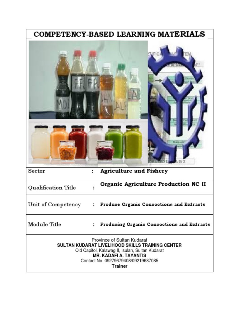 Organic COncoctions Manual | PDF | Soil | Manure