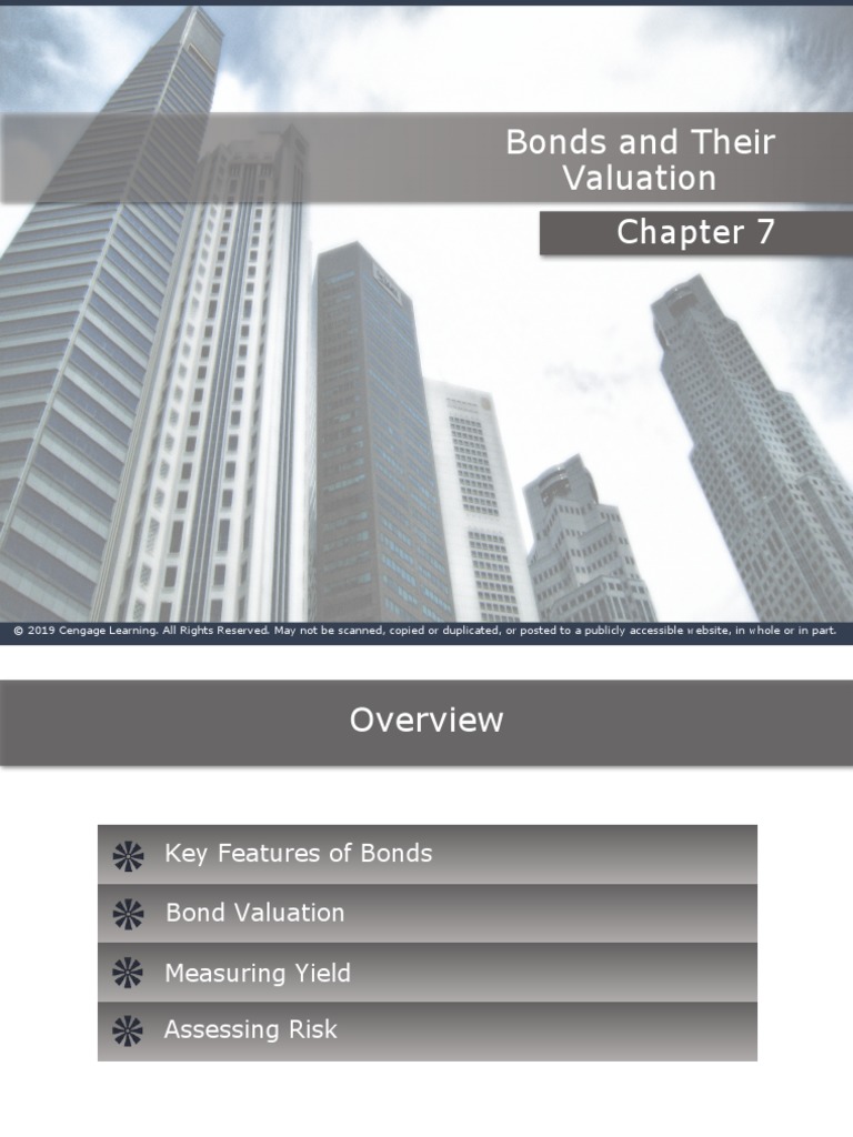 Chapter 07 - Bonds and Their Valuation 1 | PDF | Bonds (Finance) | Yield (Finance)