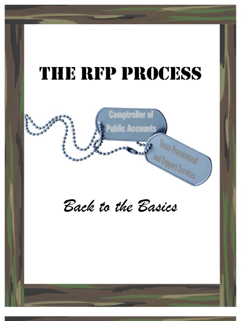 RFP Basics | PDF | Request For Proposal | Evaluation