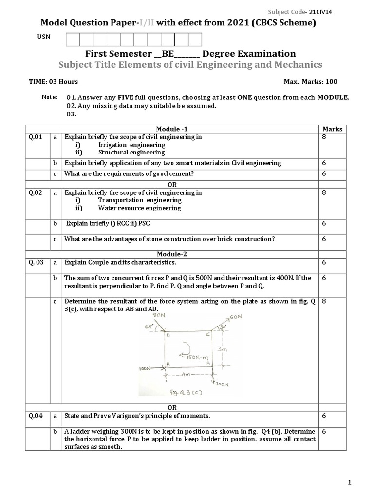 Model QP With Solution | PDF | Force | Triangle