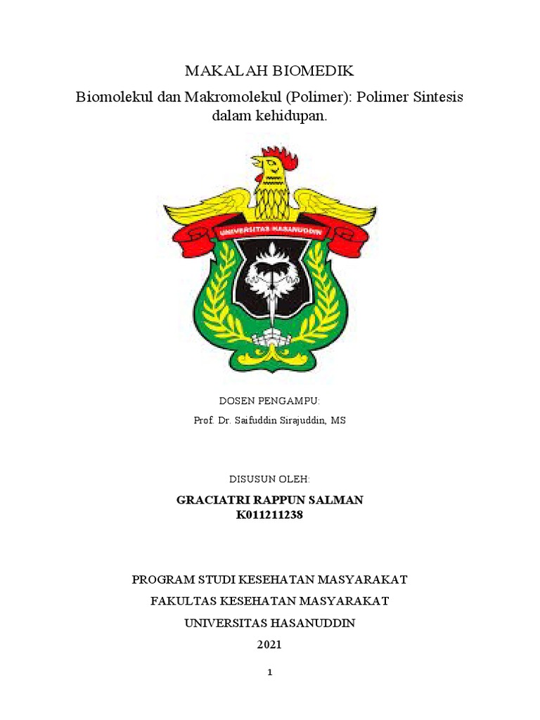 Makalah Polimer | PDF