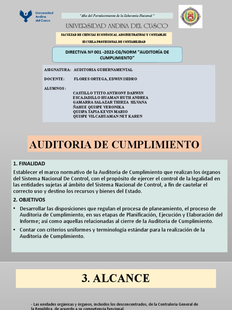 Auditoria de Cumplimiento | PDF | Auditoría | Calidad (comercial)