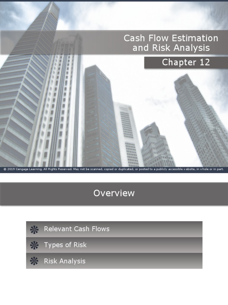 Chapter 12 - Cash Flow Estimation 1 | PDF | Net Present Value | Depreciation