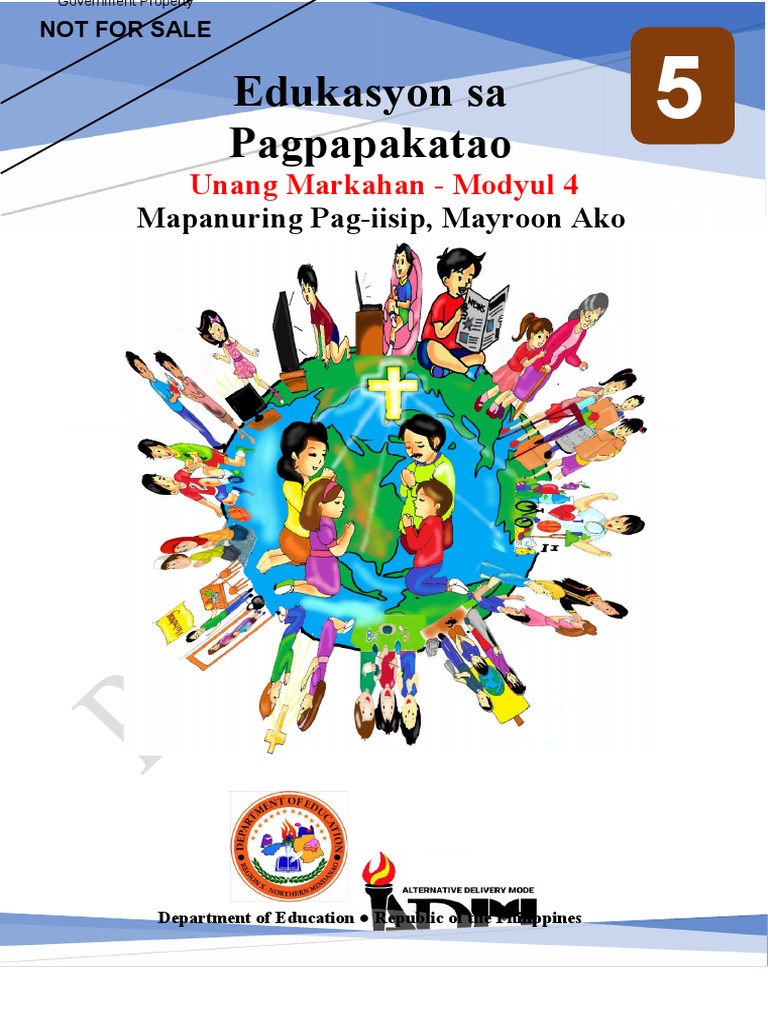 EsP5 - Q1 - Mod4 - Mapanuring Pag Iisip Mayroon Ako - Version 5 | PDF