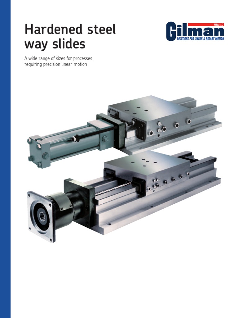 Hardened Way Slides | PDF | Bearing (Mechanical) | Screw