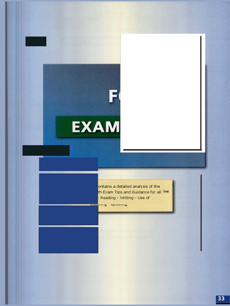 FCE Reading Exam Success Strategies | PDF | Test (Assessment) | Question