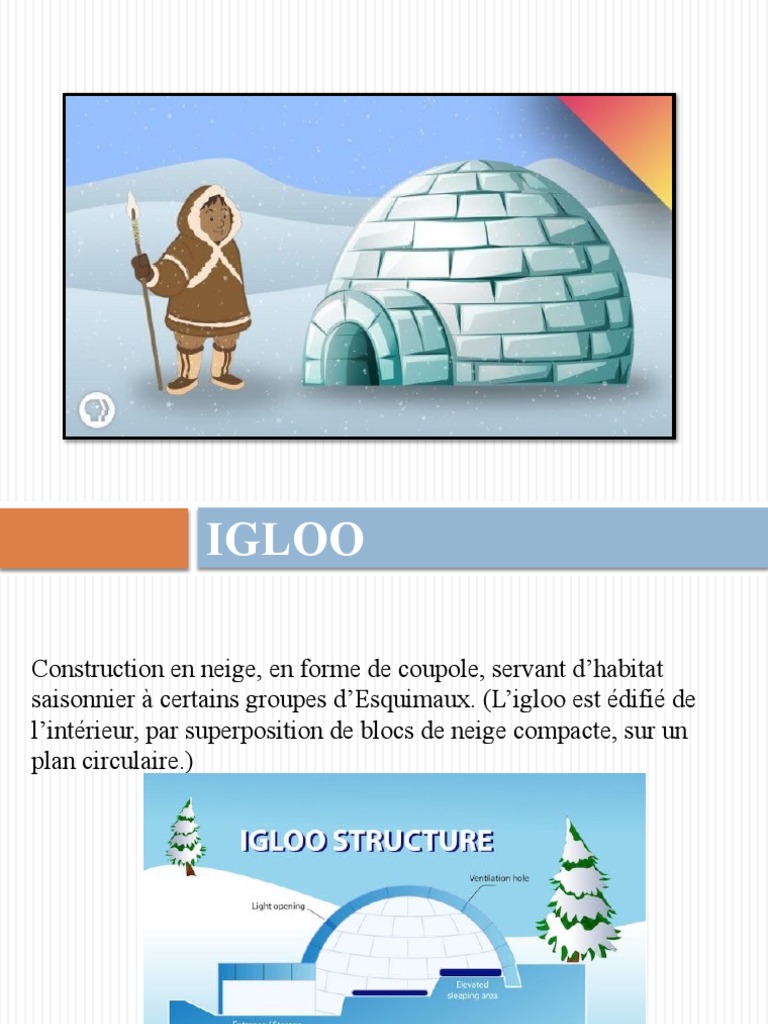 Igloo | PDF | Neige