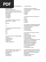 159 LET Exam Questions and Answers | PDF | Poetry