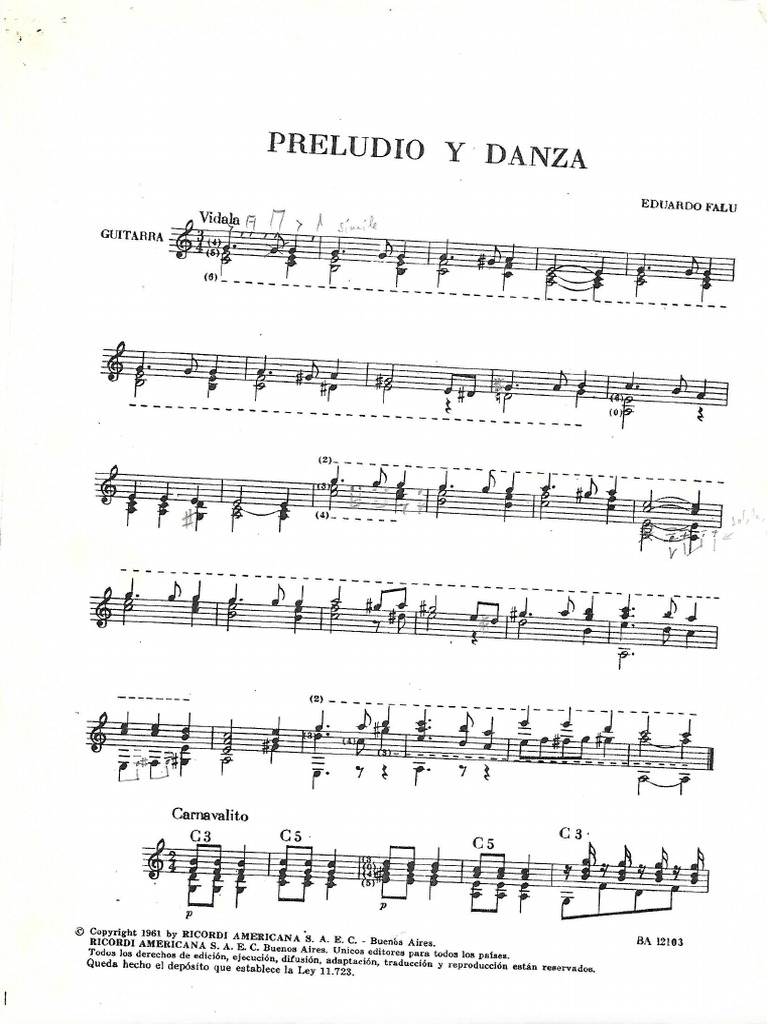 Preludio y Danza | PDF