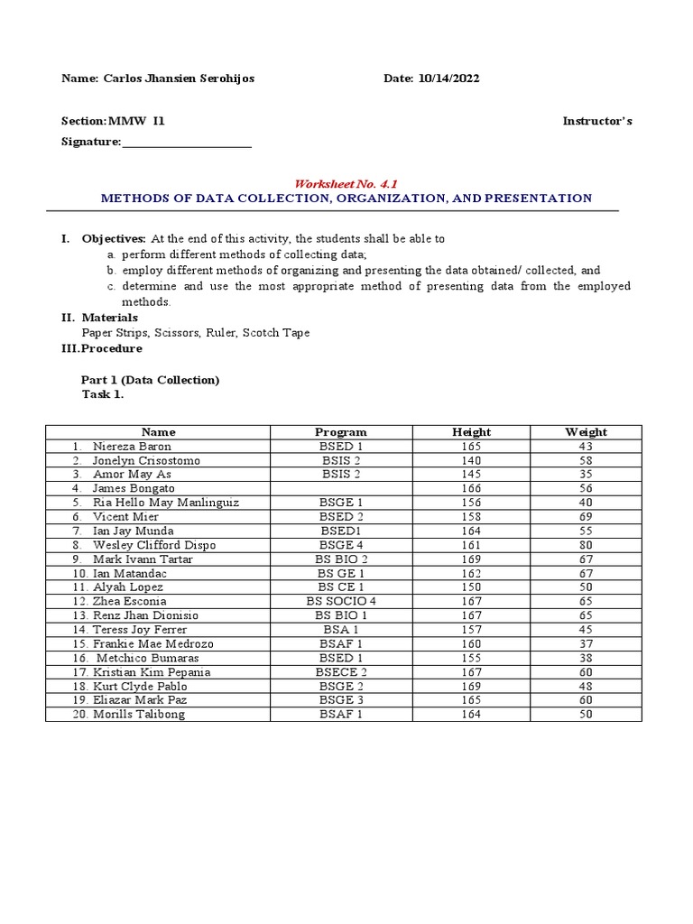 Activity-4 1 | PDF | Percentage