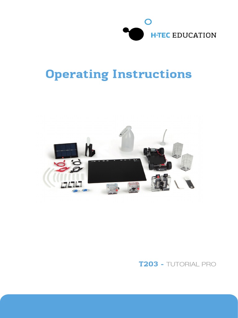 t203 Tutorial Pro | PDF | Fuel Cell | Hydrogen