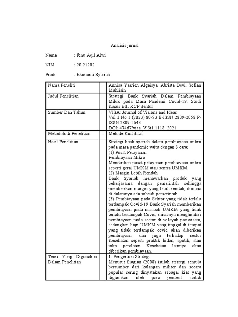 Analisis Jurnal Pdf 7574