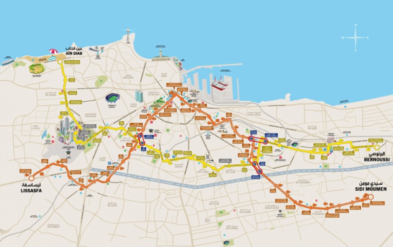 Plan Tramway Casablanca PDF | PDF