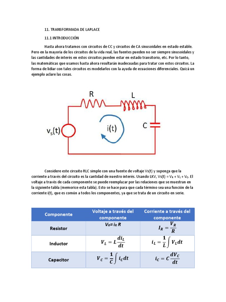 Transformada de Laplace | PDF