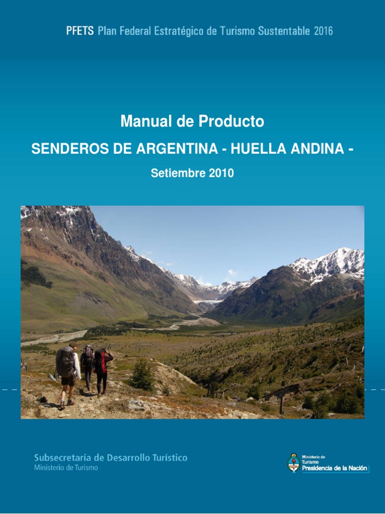 Manual+de+Producto.+Senderos+de+Argentina 2C+Huella+Andina | PDF