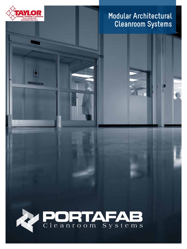 PortaFab Cleanroom Brochure 1 | PDF | Wall | Door