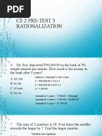 Gen Ed Math LET Reviewer with Solutions | PDF