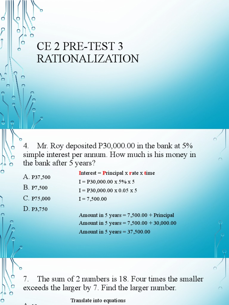 MATHEMATICS Question and Answer with Rationalization | PDF | Area ...