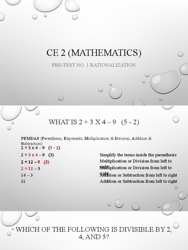 Rationalization Q&A Mathematics | PDF