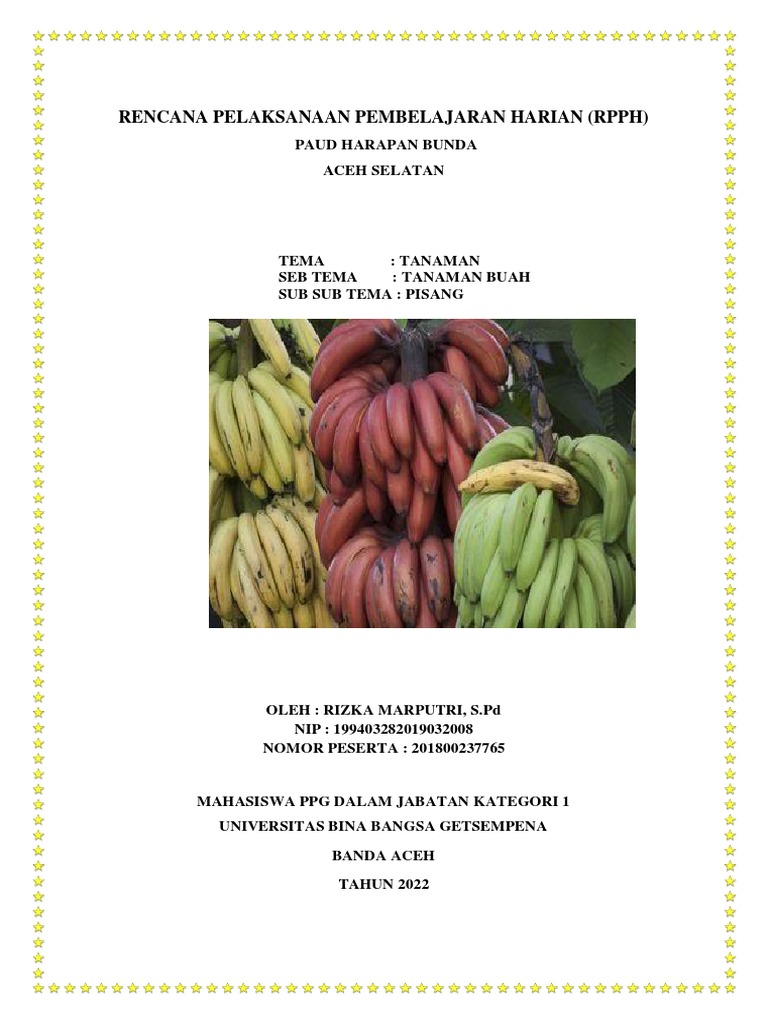 Tanaman Pisang | PDF